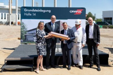 Construction commences on new Orafol HQ ‘Hall 14’ - Wide Format Image